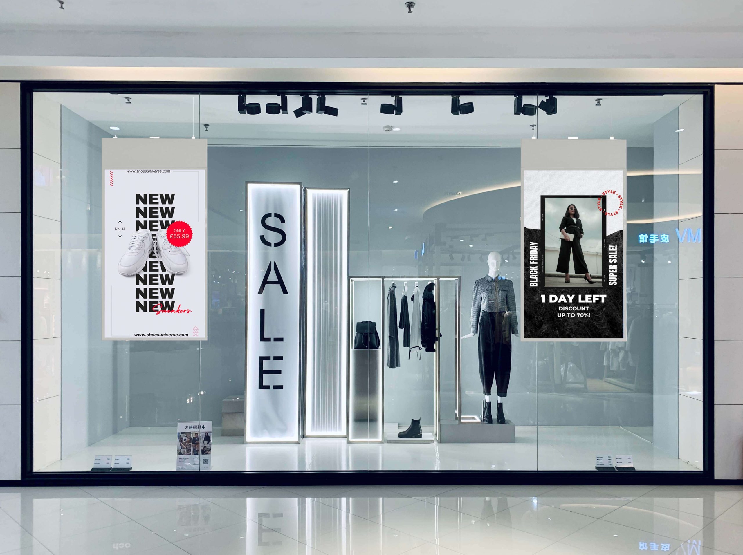 How To Choose The Right Digital Window Display For Your Business
